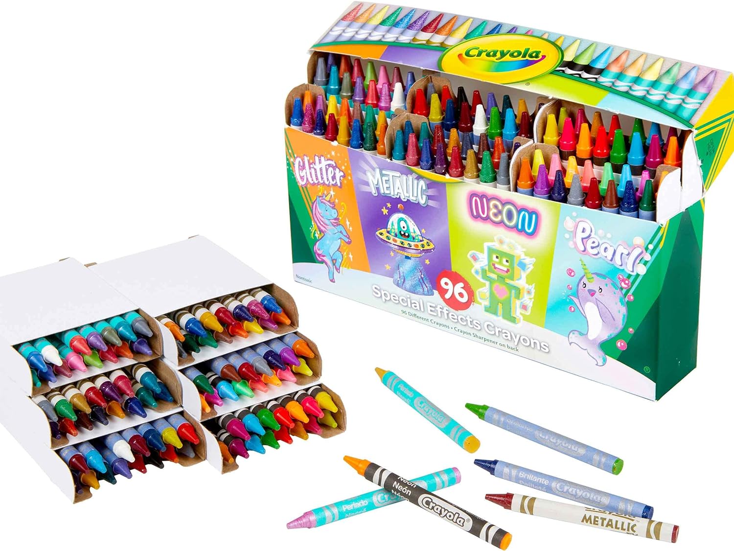 CRAYONES 96 EFECTOS ESPECIALES 52-3462 CRAYOLA – cia-atlas