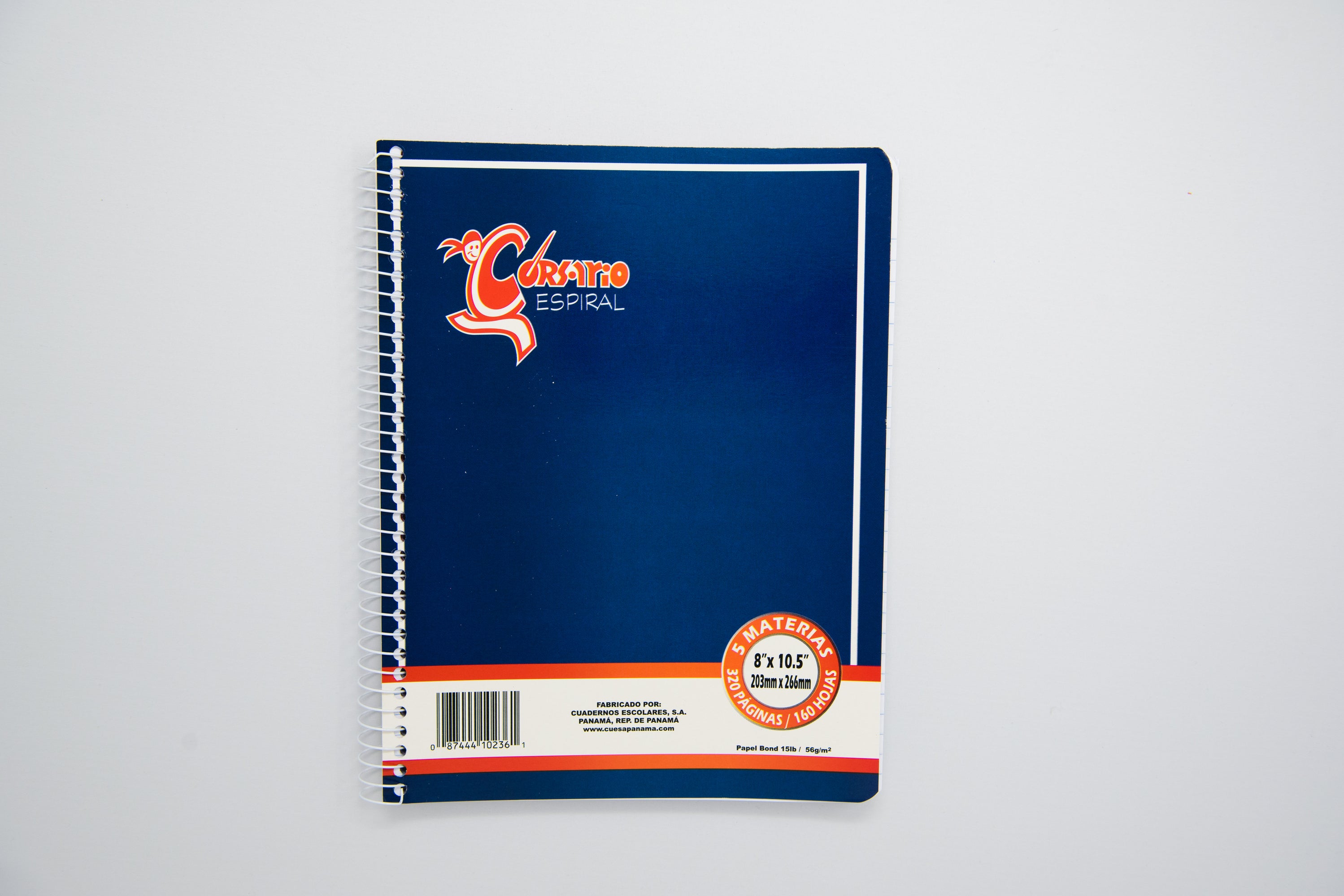 CUADERNO ESPIRAL 5 MAT 320 PAGINAS— cia-atlas